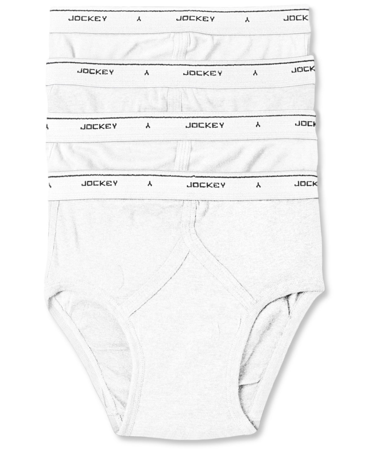 Click here for Mens 4-Pack Classic Low-Rise Briefs - White prices