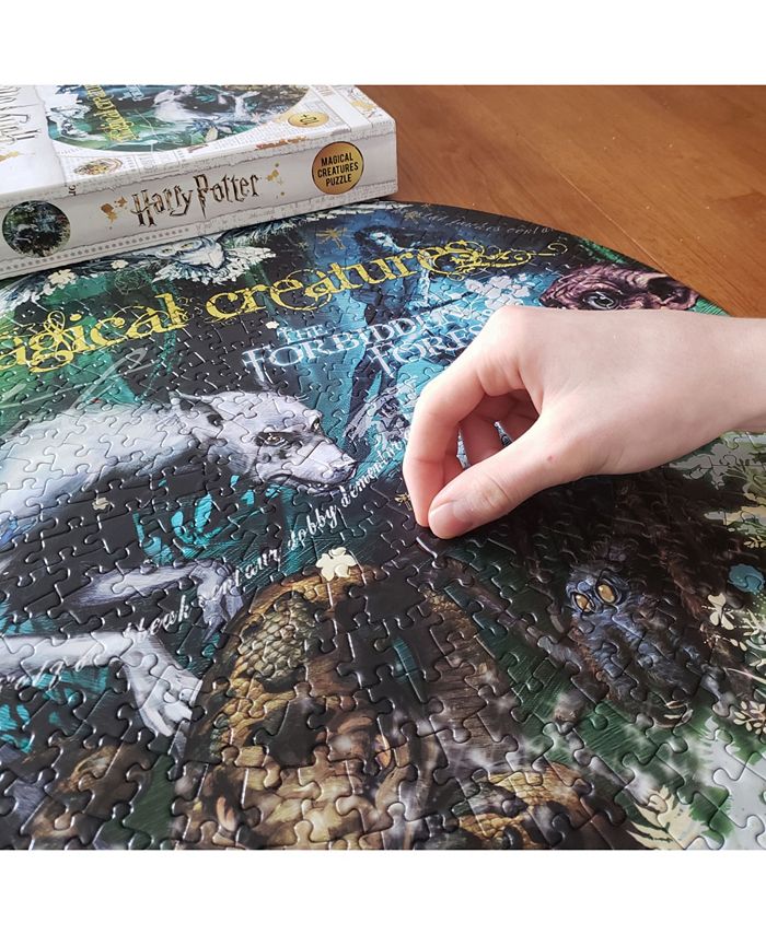 MasterPieces Puzzles Top Trumps Harry Potter "Magical Creatures" 500 ...