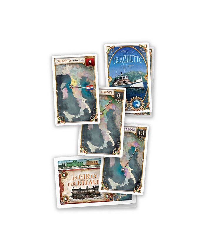 Asmodee Editions Ticket to Ride: Japan and Italy Map 7 Board Game - Macy's