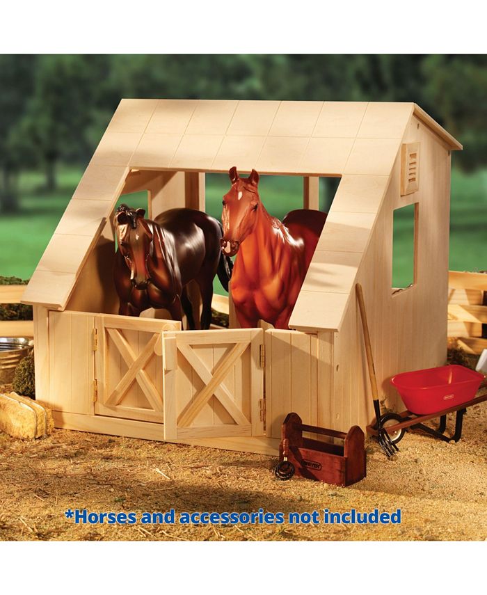 BREYER Traditional Series Wood Horse Stable Set - Macy's