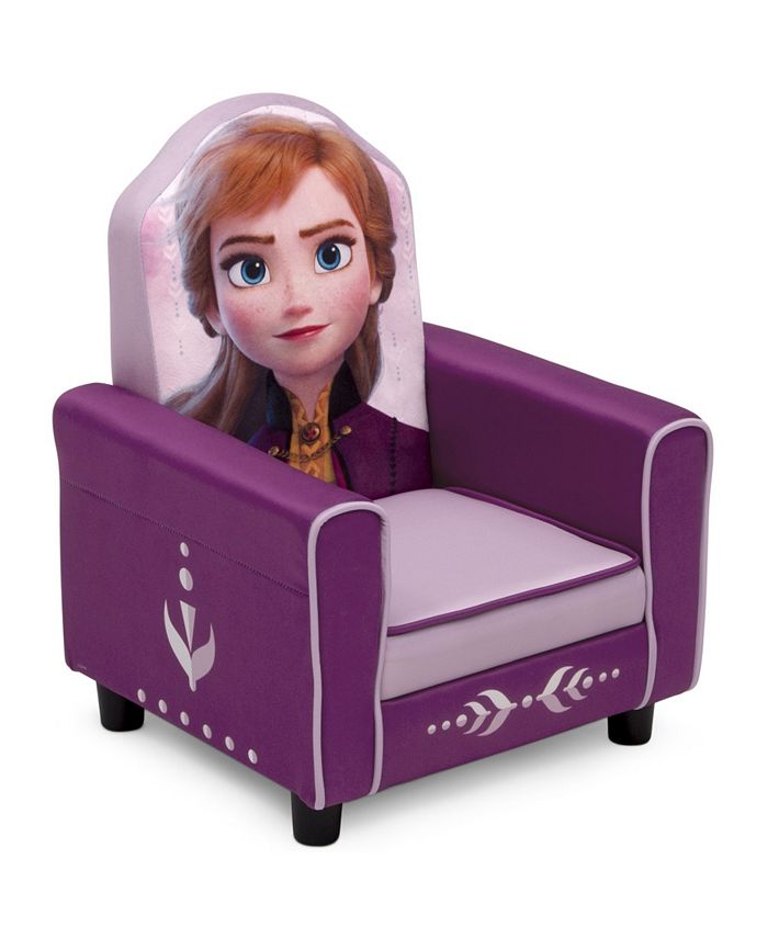 Delta Children Disney Frozen II Anna Figural Upholstered Kids Chair by ...