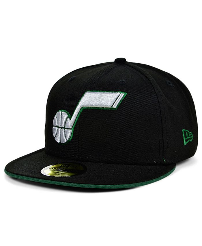 New Era Utah Jazz Black Gray Pop 59FIFTY Cap - Macy's