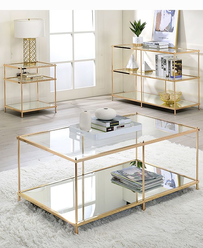Furniture of America Tromso 2-Shelf Sofa Table - Macy's