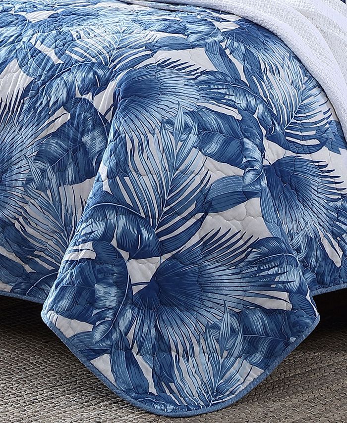 Tommy Bahama Home Tommy Bahama Royal Palm Blue Reversible 3-Piece King ...