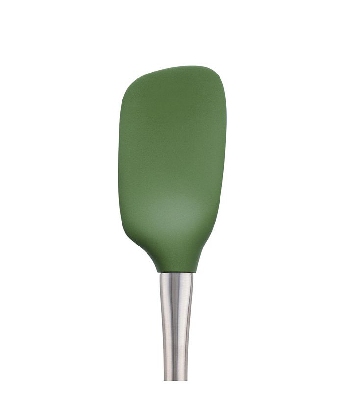 Tovolo Flex-Core Stainless Steel Handled Spoonula, Silicone Spoon ...