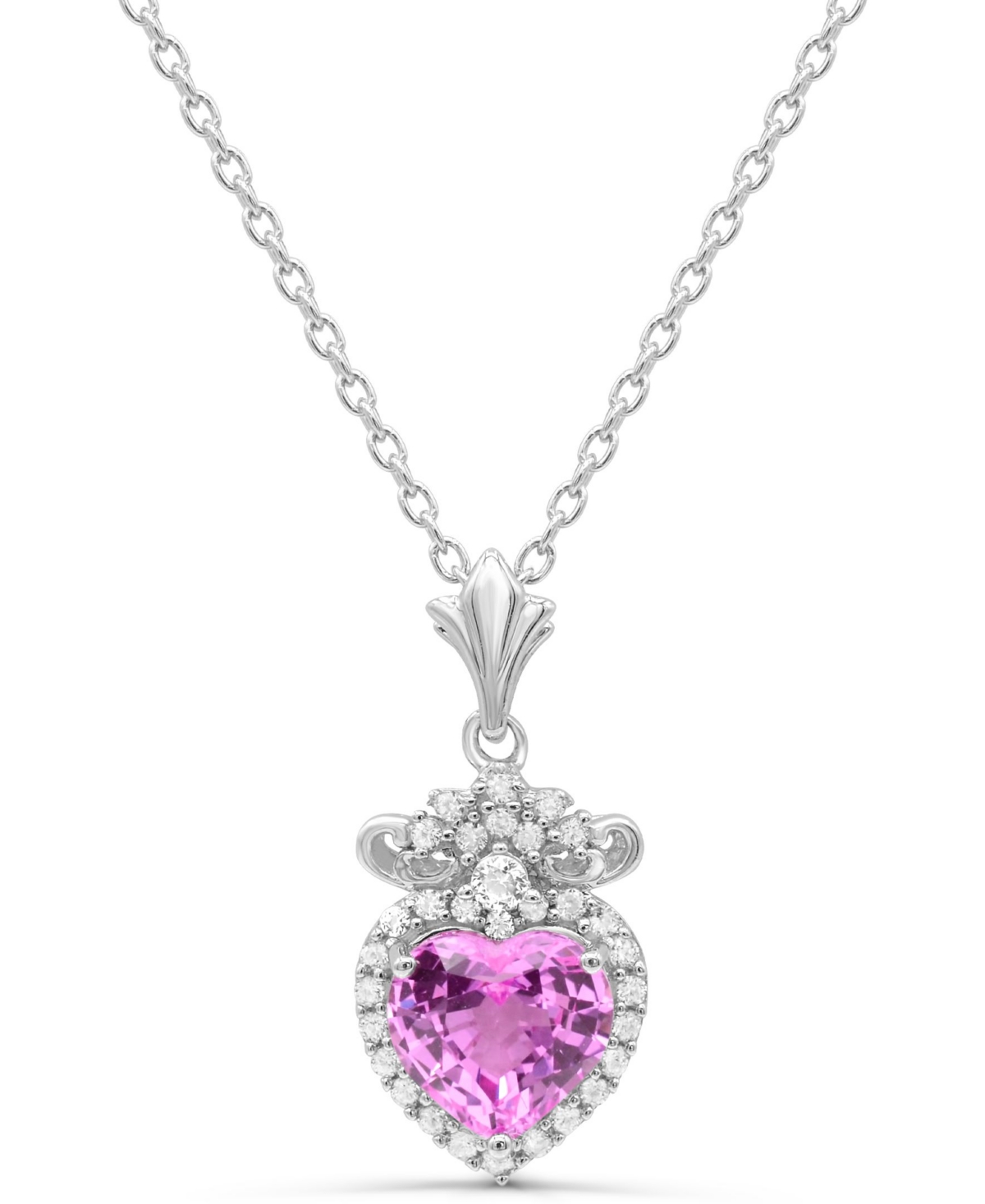 Click here for Womens Pendant Necklace in Sterling Silver - Mediu... prices
