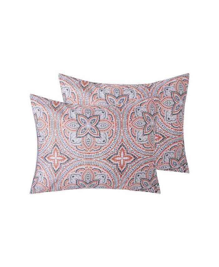 VCNY Home CLOSEOUT! Allison Reversible Comforter Set, Full/Queen - Macy's