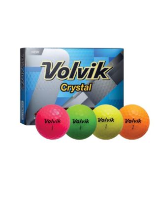 Volvik Crystal 3 Piece Assorted Golf Balls - Macy's