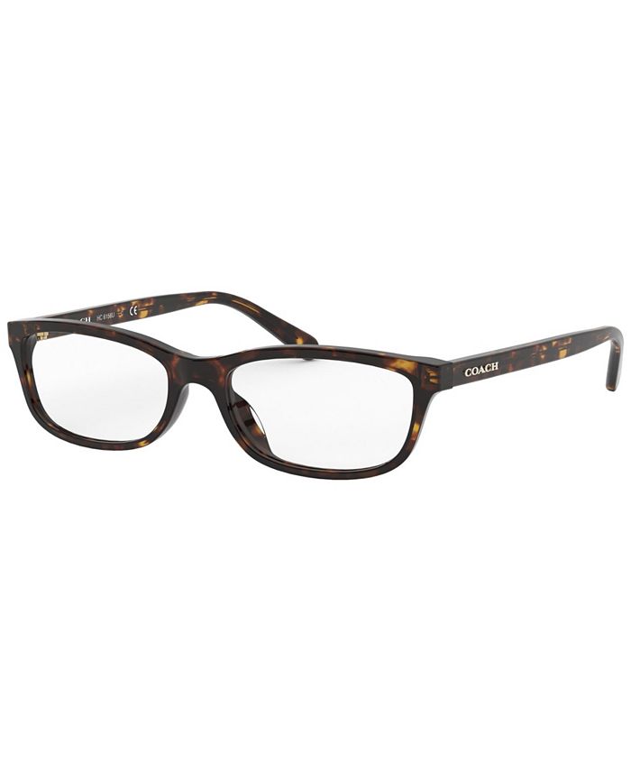 COACH Women's Rectangle Eyeglasses - Macy's