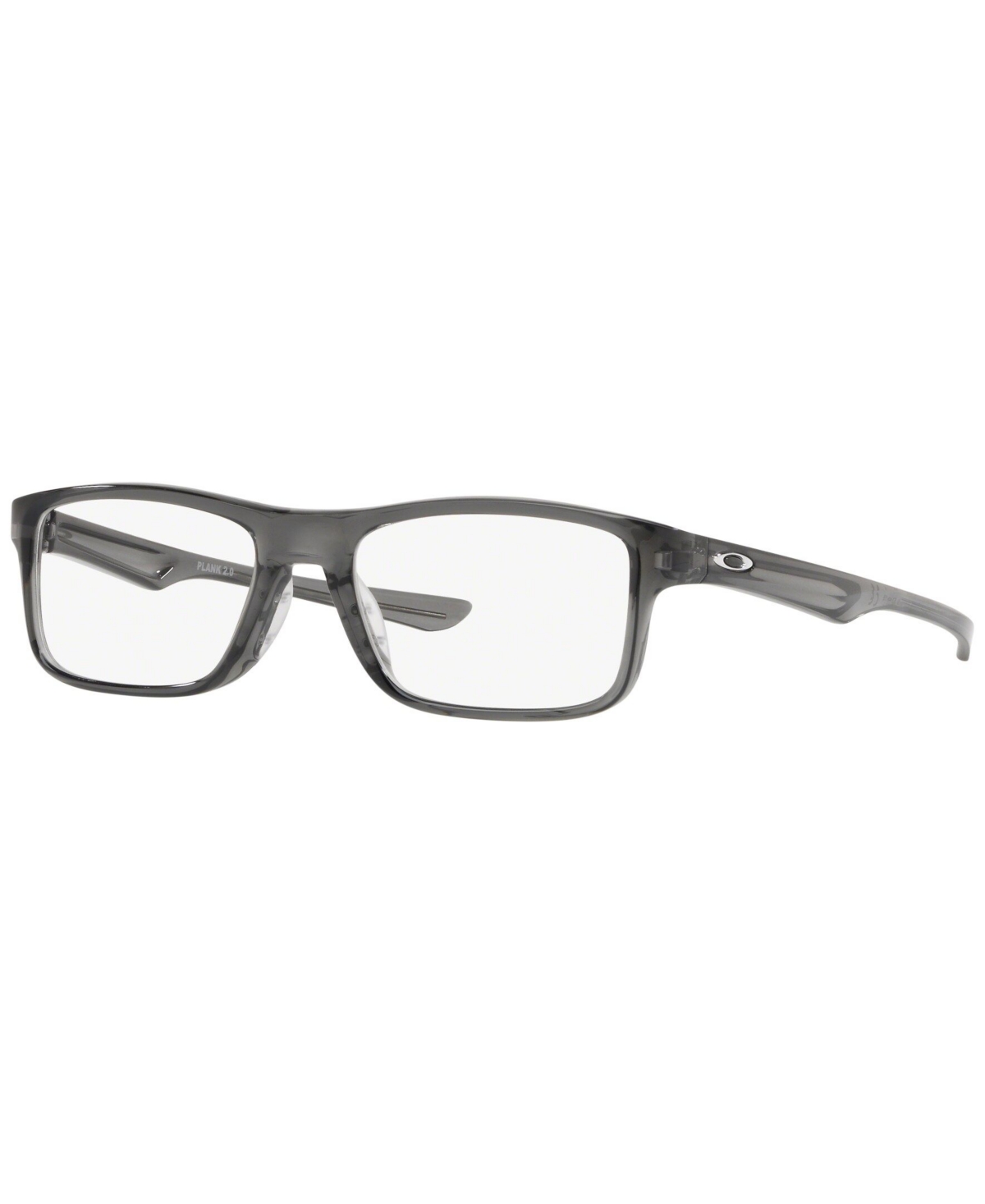 Click here for Oakley OX8081 Unisex Rectangle Eyeglasses - Gray prices