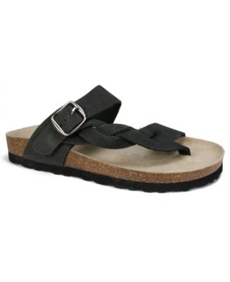 White Mountain Women's Crawford Footbed Sandals - Macy's