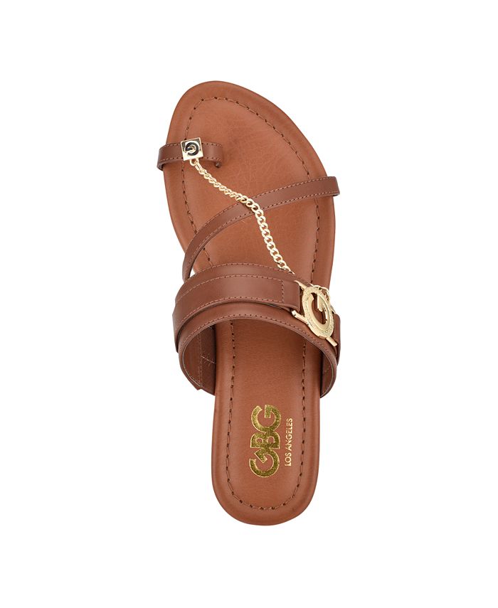 GBG Los Angeles Women's Leavi Chain Slide Sandals & Reviews - Sandals ...