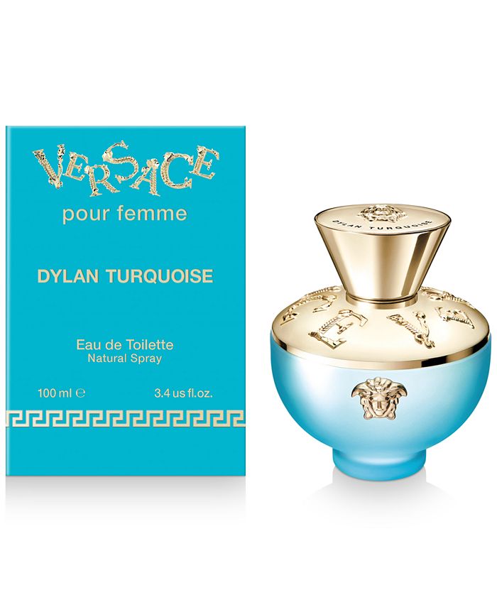 Versace Dylan Turquoise Eau de Toilette Spray, 3.4-oz. & Reviews ...