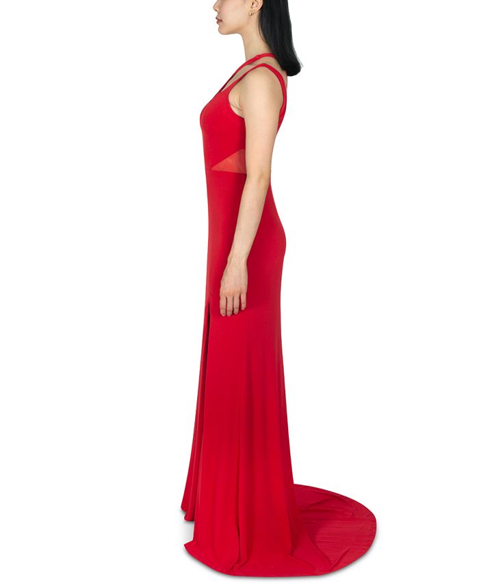 Dear Moon Juniors' Strappy Gown - Macy's