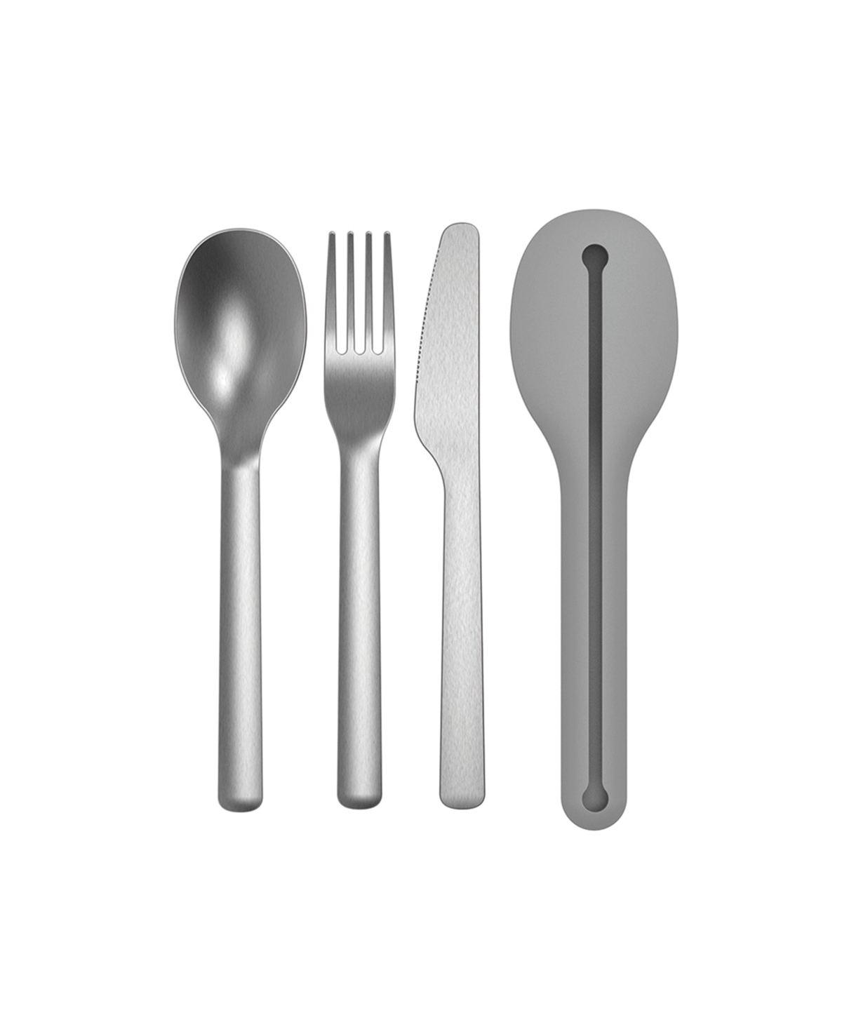 Click here for Leo to Go Travel Flatware Set - Gray prices