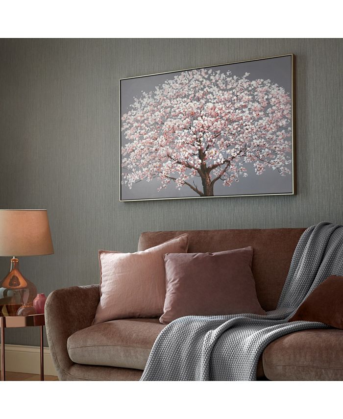 Graham & Brown Cherry Blossoms Framed Canvas Wall Art, 40" x 28" - Macy's