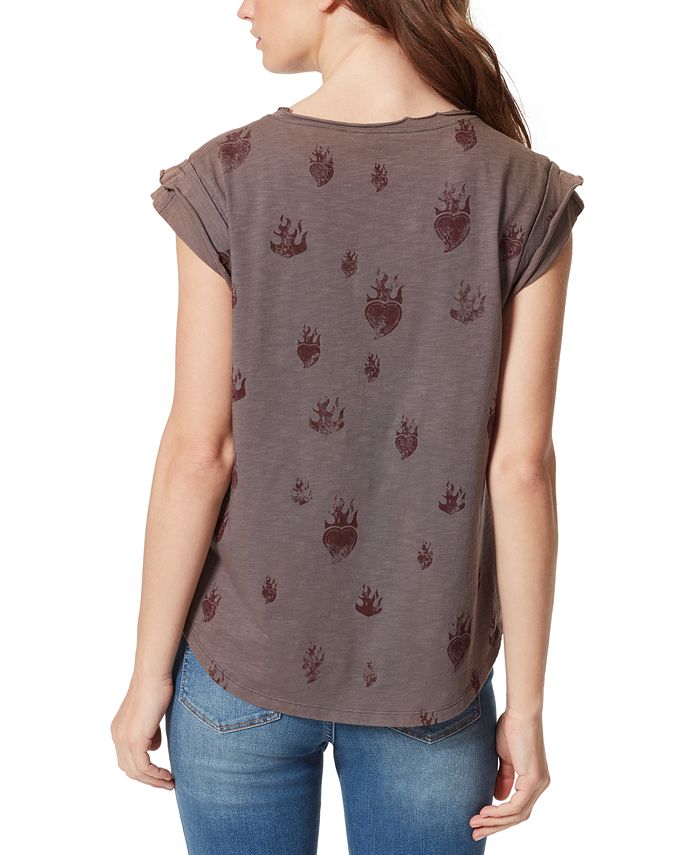 Frayed Denim FRAYED Printed T-Shirt - Macy's