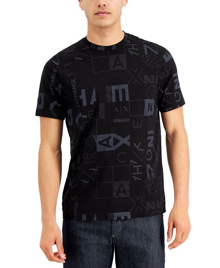 A|X Armani Exchange Men's Logo Graphic T-Shirt - Macy's
