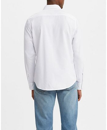 Levi's Men's Classic 1 Pocket Regular-Fit Long Sleeve Shirt - Macy's