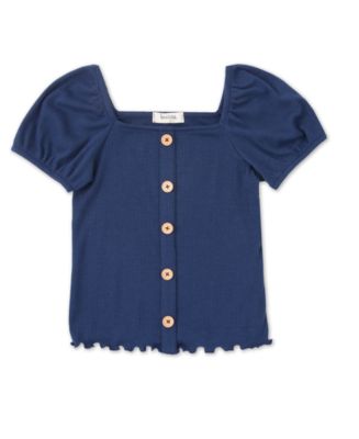 Speechless Big Girls Square Neck Top - Macy's