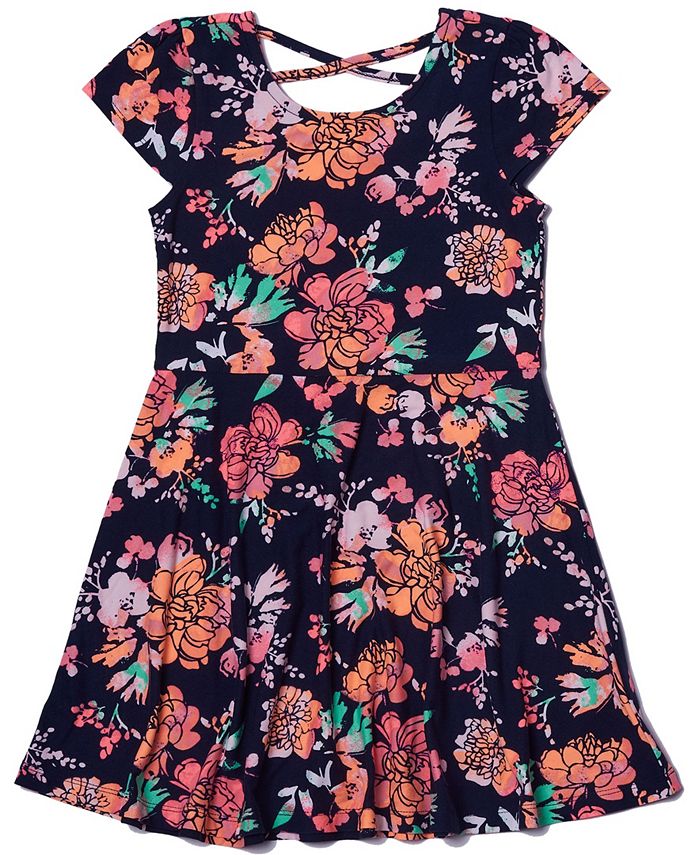 Epic Threads Toddler Girls All over Print Skater Dress - Macy's