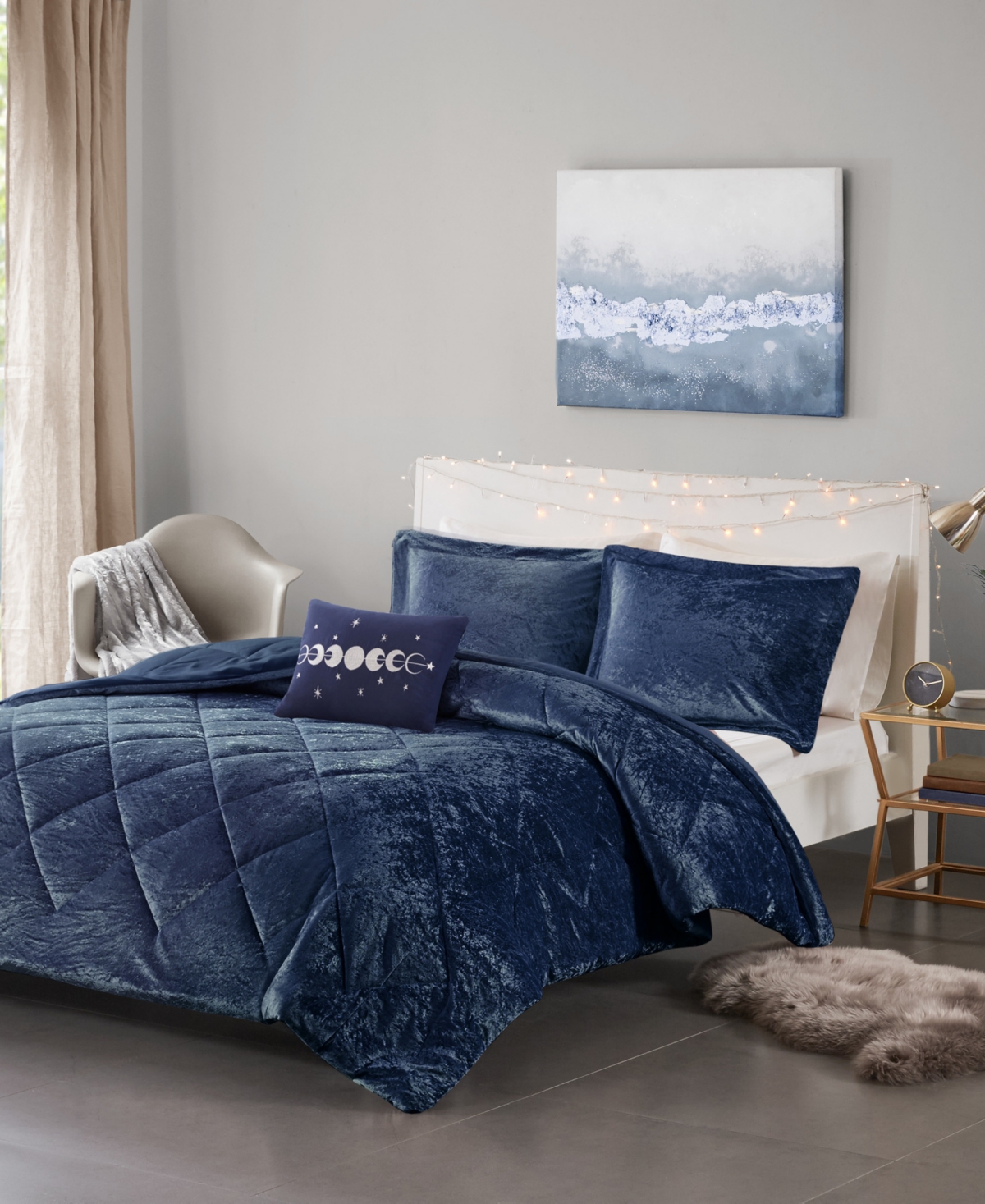 Click here for Intelligent Design Felicia Velvet 4-Pc. Comforter... prices
