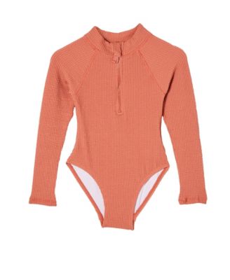 Big Girls Lydia Rib One Piece - Macy's