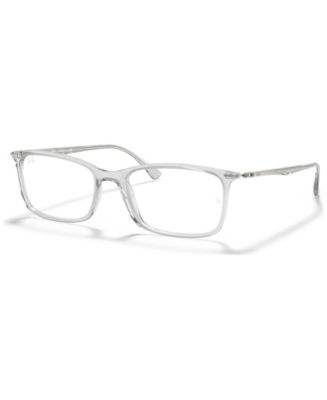 Ray-Ban RX7031 Unisex Rectangle Eyeglasses - Macy's