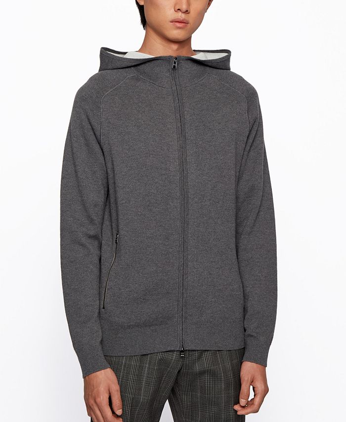 Hugo Boss Men's Zip-Through Regular-Fit Jacket - Macy's