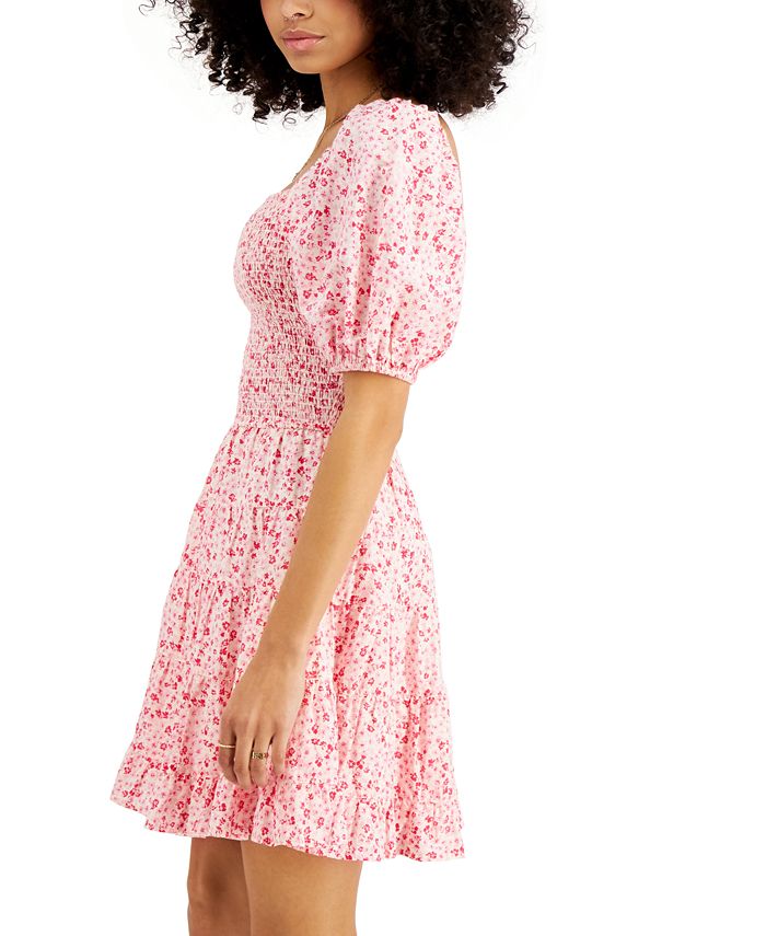 Dizzy Lizzy Smocked Floral-Print Dress & Reviews - Dresses - Juniors ... Dizzy Lizzy Smocked Floral-Print Dress & Reviews - Dresses - Juniors ...