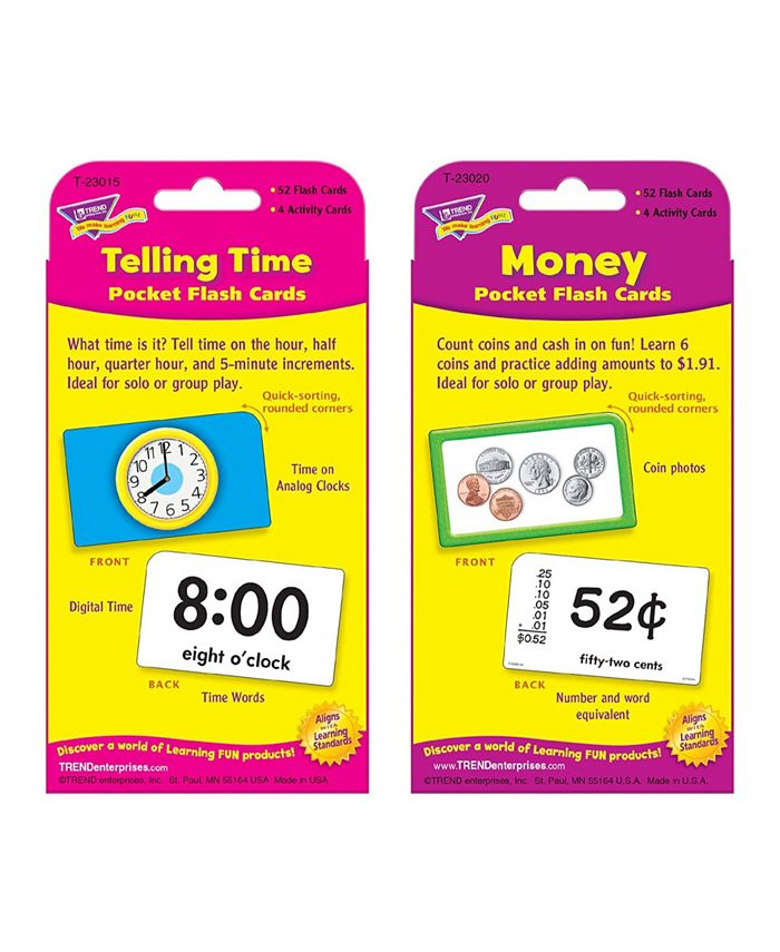 Trend Enterprises Time and Money Bundle - Macy's