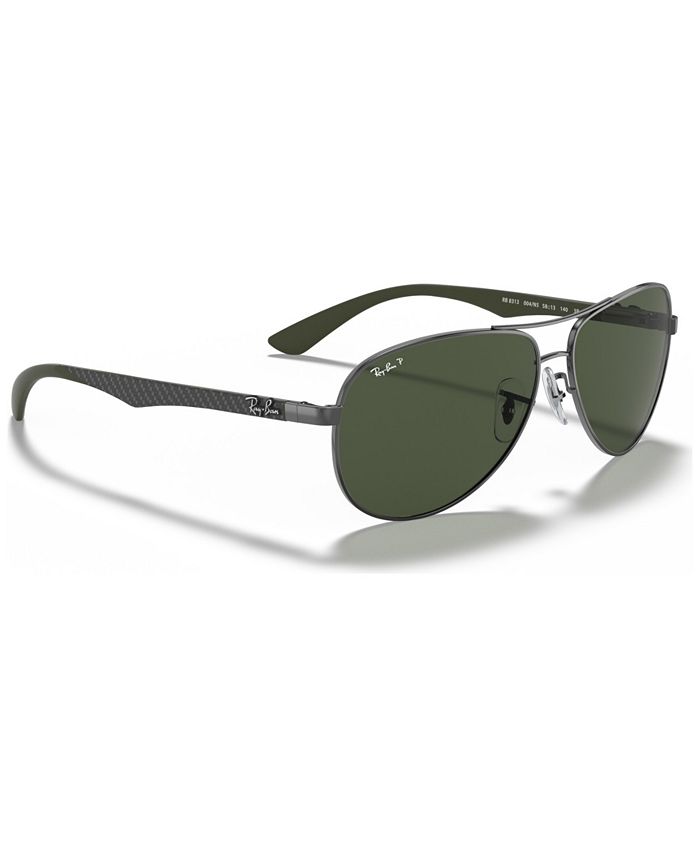 Ray-Ban Polarized Sunglasses , RB8313 - Macy's