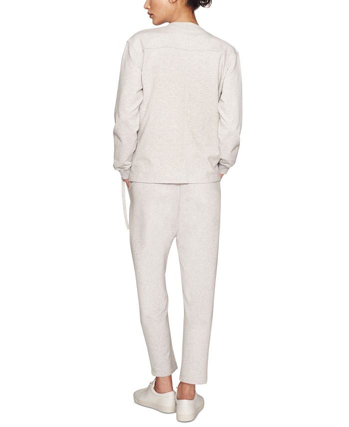 b new york Curved-Hem Zip-Front Jacket - Macy's