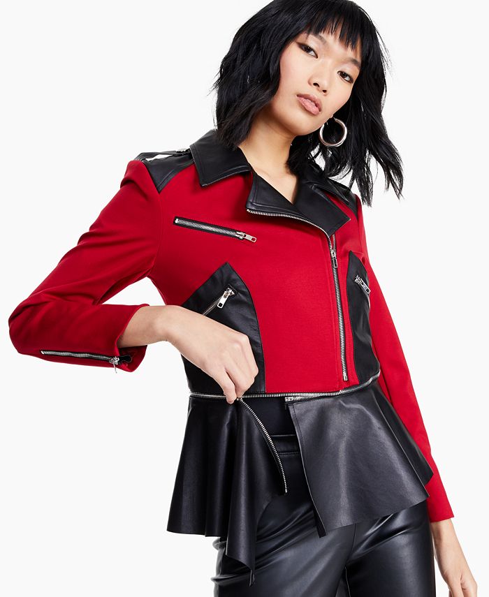 KG's House OF fashion Wave Zipper Jacket - Macy's
