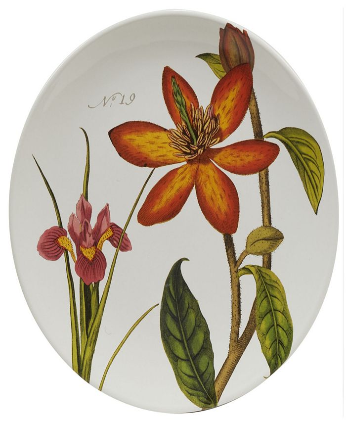 Certified International Botanical Floral Set of 4 Dinner Plates - Macy's