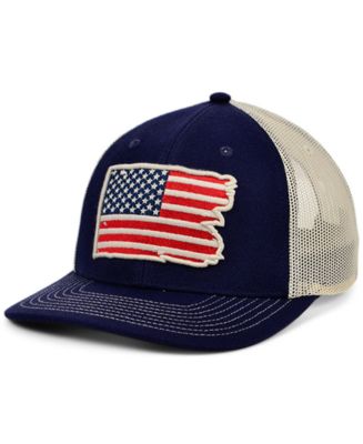 Local Crowns United States of America Torn and Tattered Flag Curved ...