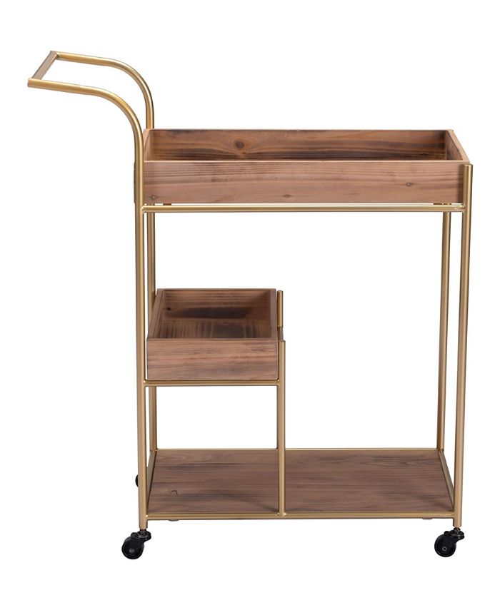 Zuo Bar Cart Tray - Macy's