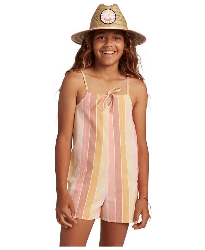 Billabong Big Girls Beachin Around Romper - Macy's