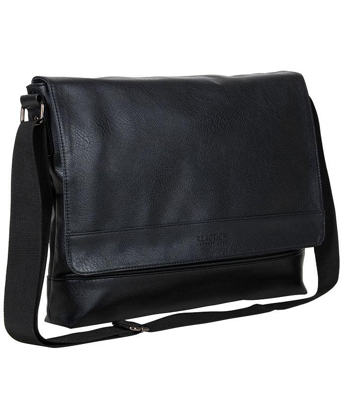 Kenneth Cole Reaction Slim 15" Laptop Flapover Messenger Bag - Macy's