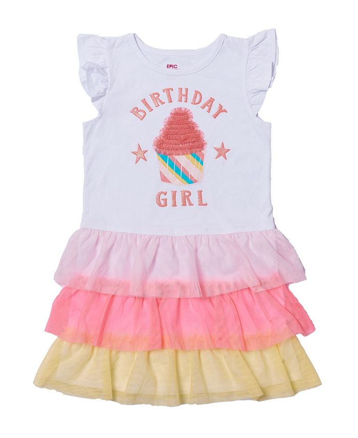 Epic Threads Little Girls Graphic Tiered Tutu Dress - Macy's