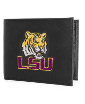 Rico Industries LSU Tigers Black Bifold Wallet - Macy's