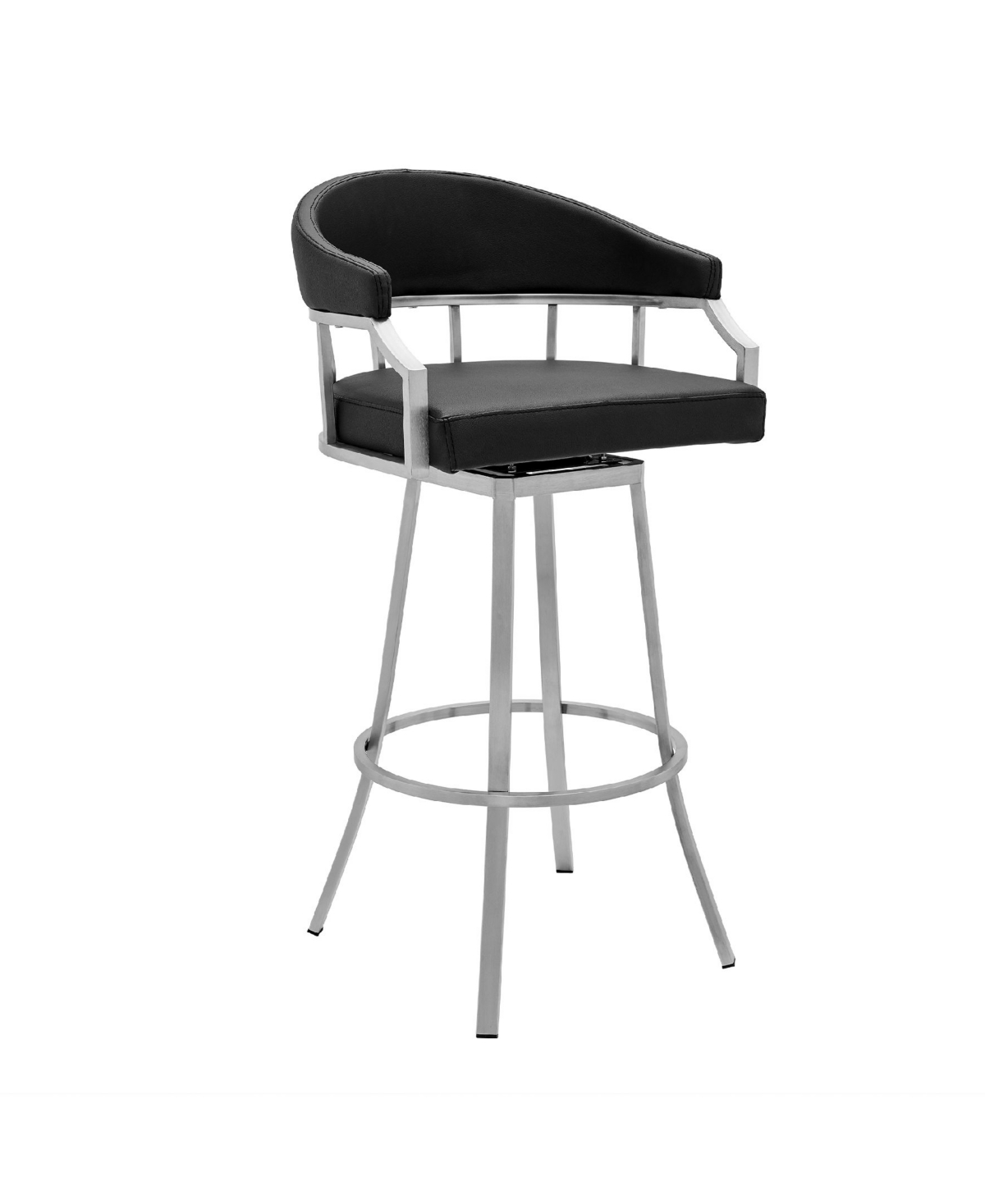 Click here for Palmdale Swivel Modern Faux Leather Bar and Counte... prices