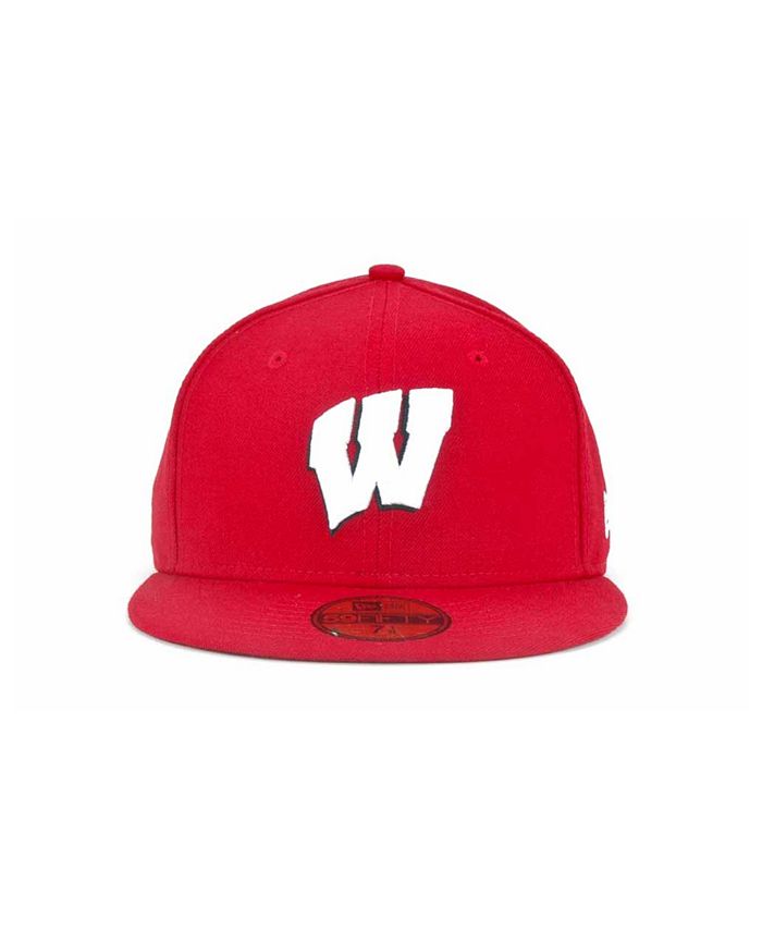 New Era Wisconsin Badgers 59FIFTY Cap - Macy's
