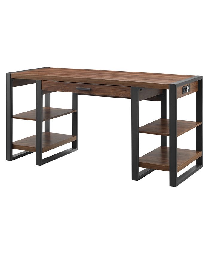 Walker Edison Wood Computer Desk - Macy's