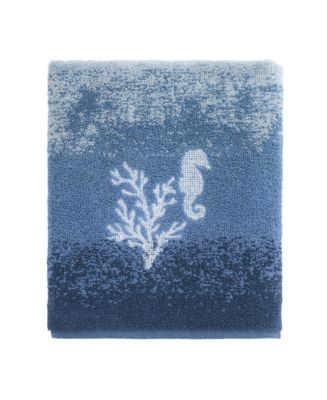 Avanti Batik Coastal Starfish Cotton Hand Towel, 16" x 30" - Macy's