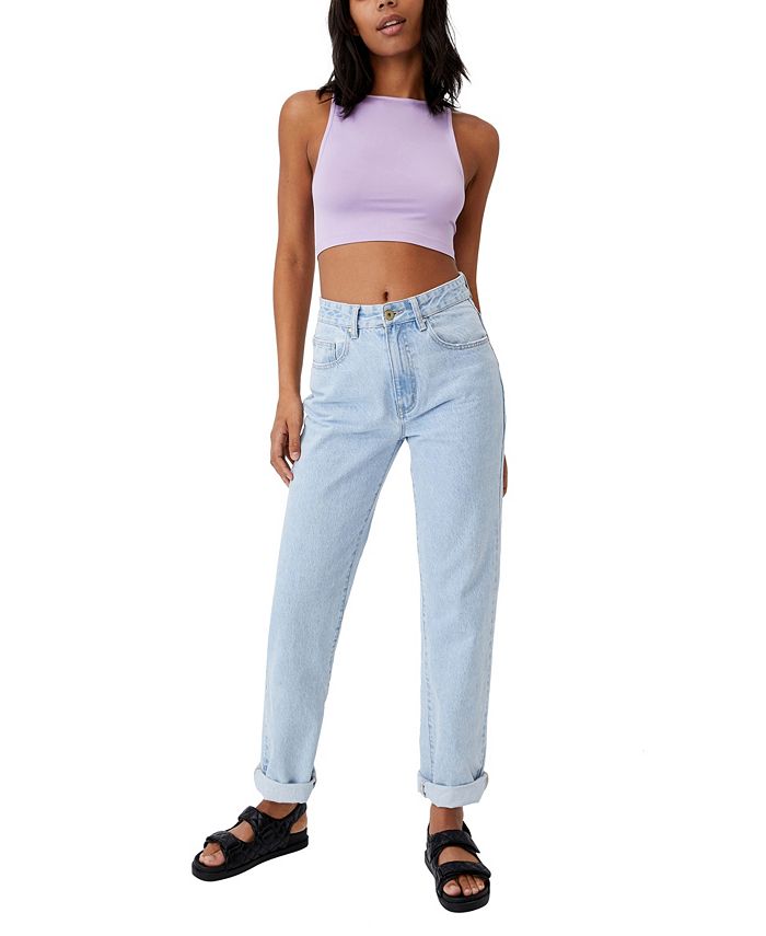 COTTON ON Women's Rosetta Seamless High Neck Tank Top - Macy's