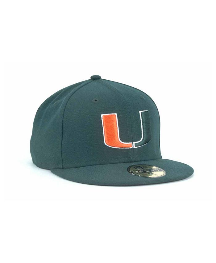 New Era Miami Hurricanes 59FIFTY Cap - Macy's