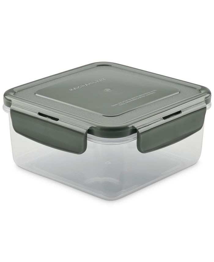 Rachael Ray Stacking 10-Pc. Square Food Storage Container Set - Macy's