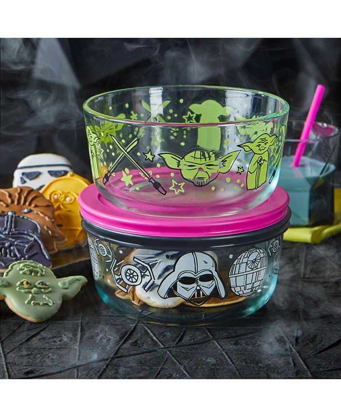 Pyrex Star Wars 4-Pc. Food Storage Container Set & Reviews - Bakeware ...