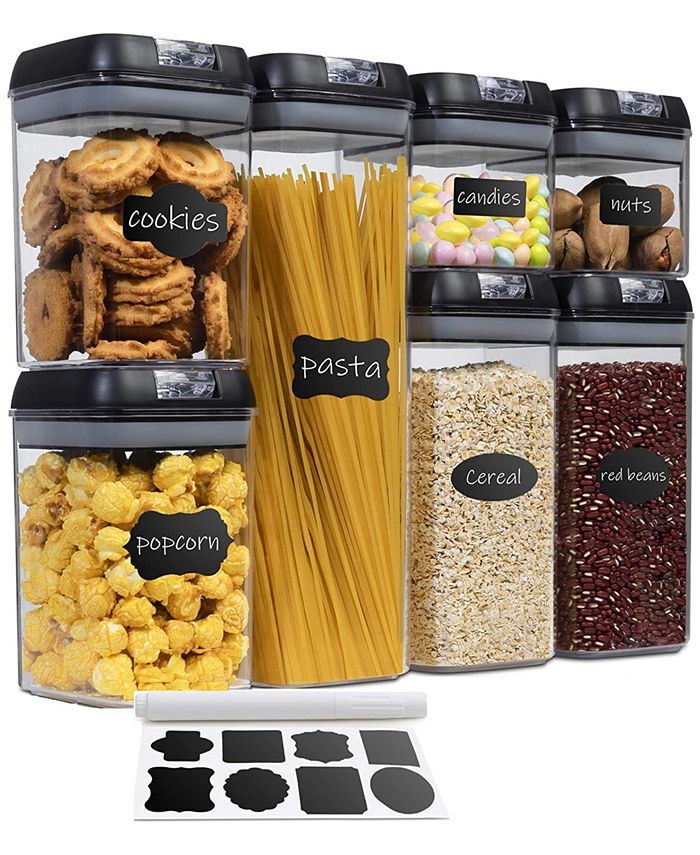 Cheer Collection Food Storage Container 7-Pc. Set - Macy's